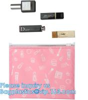 China Anti-Shock Slider Air Zip lockk Bubble Bag, Colored Bubble Packaging, Makeup Cosmetic Zipper Packaging pouch for sale