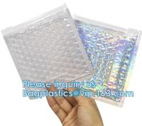 China Re-close Lipstick Mascara Travel Packaging, Bubble Padded Zipper Bag, Cushioned Postal Bags With Zipper for sale