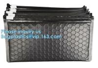 China Mailer Slider Air Zip lockk Ploy Bubble Mailing Packaging Bag, Beauty Padded Pouch, Shipping Bags, Envelopes for sale