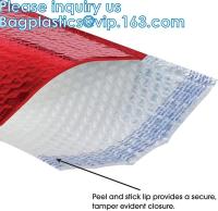 China Mailer Slider Air Zip lockk Ploy Bubble Mailing Packaging Bag, Beauty Padded Pouch, Shipping Bags, Envelopes for sale