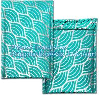 China Mailer Slider Air Zip lockk Ploy Bubble Mailing Packaging Bag, Beauty Padded Pouch, Shipping Bags, Envelopes for sale