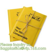 China Padded Envelopes, 100% Recycled Biodegradable Kraft Paper Fibers Cushioning Protected Padded Envelopes for sale