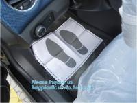 China Disposable Car Interior Protection Set, seat, hand brake, gear stick, steering wheel protective, car foot mat for sale