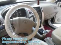 China Disposable Car Interior Protection Set, seat, hand brake, gear stick, steering wheel protective, car foot mat for sale