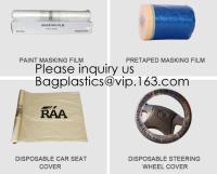 China Disposable Car Interior Protection Set, seat, hand brake, gear stick, steering wheel protective, car foot mat for sale