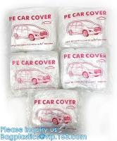 China Disposable Car Covers Clothes,  Universal Covering Prevent Dust For Car, Vehicle Covers, With Elastic Band for sale