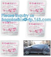 China Disposable Car Covers Clothes,  Universal Covering Prevent Dust For Car, Vehicle Covers, With Elastic Band for sale