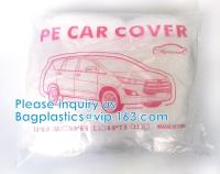 China Disposable Car Covers Clothes,  Universal Covering Prevent Dust For Car, Vehicle Covers, With Elastic Band for sale