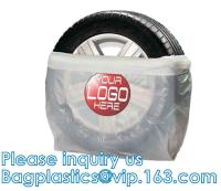 China Biodegradable Car Tyre Storage Bag, Heavy Duty Washable, Tear Proof, Wheel Cover, Car Plastic Tire Bags for sale