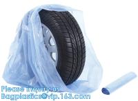 China Biodegradable Car Tyre Storage Bag, Heavy Duty Washable, Tear Proof, Wheel Cover, Car Plastic Tire Bags for sale