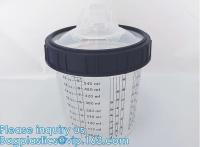 China DISPOSABLE REFILLS, Automotive Spray Cup Paint Hard Cup, Gun Cups, Paint Mixing Cups, SPRAY CUP SYSTEM for sale
