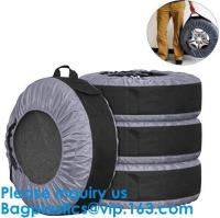 China Tire Cover With Handle, Wheel Storage Tote Bags, Tire Tote, Tire Cover, Wheel Tire Bags, Snow Protector for sale