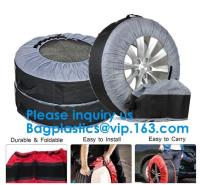 China Tire Cover With Handle, Wheel Storage Tote Bags, Tire Tote, Tire Cover, Wheel Tire Bags, Snow Protector for sale