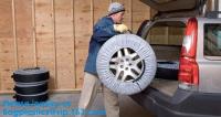 China Tire Cover With Handle, Wheel Storage Tote Bags, Tire Tote, Tire Cover, Wheel Tire Bags, Snow Protector for sale