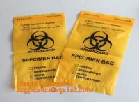 China Biohazard Treatment Bags, Sterilized Bags, Disposal Bags, Waste Sacks, Hazardous Waste Bag With Ties for sale