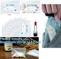 China Medicine Bags, Zip lockk Accessory Bags, Pill Baggies, Supplements organizer, Medication Pouch, Vitamin Storage for sale
