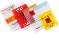 China Reusable Resealable Biohazard Specimen Bags, Laboratory Sample Bag, Zip lockk, Outside Pocket Paperwork Pouch for sale