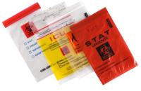 China Reusable Resealable Biohazard Specimen Bags, Laboratory Sample Bag, Zip lockk, Outside Pocket Paperwork Pouch for sale