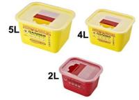 China Healthcare, Gallon, Quart, Liter Sharp Container, Biohazard Waste Disposal Container, Needle Disposal Container for sale