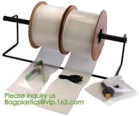China Biodegradable Pre-Opened, Mirco Perforated Auto Bags On Roll, Preopened Poly Bag For Packaging Machines for sale