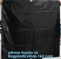 China Biohazard Waste Disposal Bags Drawstring, Gallon Capacity, Medical Garbage Bags, High- Temperature Resistant for sale
