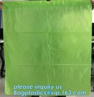 China Biohazard Waste Disposal Bags Drawstring, Gallon Capacity, Medical Garbage Bags, High- Temperature Resistant for sale