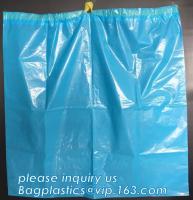 China Biohazard Waste Disposal Bags Drawstring, Gallon Capacity, Medical Garbage Bags, High- Temperature Resistant for sale