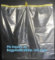 China Biohazard Waste Disposal Bags Drawstring, Gallon Capacity, Medical Garbage Bags, High- Temperature Resistant for sale