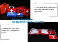 China First Aid Bags, Kit Bag, Medical Storage Bag, Portable Pouch, Emergency Medicine, Handy Pills Pocket for sale