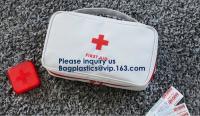 China First Aid Bags, Kit Bag, Medical Storage Bag, Portable Pouch, Emergency Medicine, Handy Pills Pocket for sale