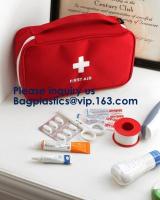 China First Aid Bags, Kit Bag, Medical Storage Bag, Portable Pouch, Emergency Medicine, Handy Pills Pocket for sale