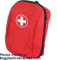 China First Aid Bags, Kit Bag, Medical Storage Bag, Portable Pouch, Emergency Medicine, Handy Pills Pocket for sale