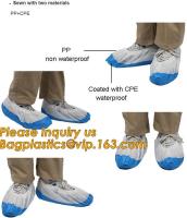China Safety Products, anti-slip, Indoor Disposable, Medical Plastic, Shoe Covers, Waterproof PE CPE Material for sale