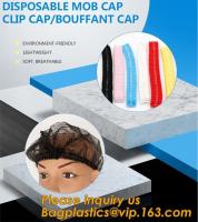 China Elastic Cap covers, Medical Disposable Surgical Head Caps, Nonwoven Bouffant Mob Cap, Hair Net NURSE CAP for sale