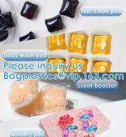 China PVA Laundry Film Bags Clothes Washing Powder Capsules Marble Peel Off Film Water Soluble Seed Tape for sale