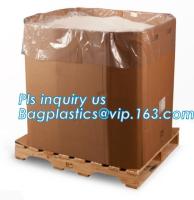 China Gusset Pallet Covers-Box Liner, Wrapping Top Pallet Cover, Airport Luggage Cover, Pallet Cap Sheets, Pallet Bags for sale