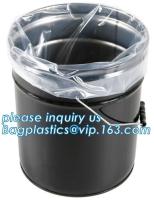 China Round Bottom Plastic Drum Liner Bags, Salvage Round Bottom Plastic Bag , LDPE Polybags For Packing Fish for sale