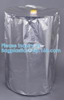 China Aluminium Foil Liquid Protective Lining Bag With Valve, Barrels Bucket Pail Drum Liner IBC Tank Liner Oil Packaging for sale