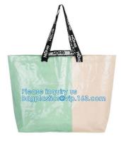 China Eco Reusable Supermarket Grocery Promotion Shopping carrier, fabric tote cloth bag, Woven sack for sale
