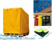 China Waterproof Rectangular Outdoor Tarpaulin Tarps, Pallet Cover, Truck Covers, Boat Cover, Furniture Covers for sale