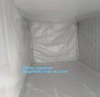 China Dry Bulk Container Liner Bags Fibc Big Bags For 20' Shipping Container, Sea Transporting Container Liner for sale