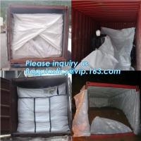 China Dry Bulk Container Liner Bags Fibc Big Bags For 20' Shipping Container, Sea Transporting Container Liner for sale