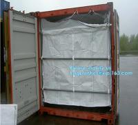 China Dry Bulk Container Liner Bags Fibc Big Bags For 20' Shipping Container, Sea Transporting Container Liner for sale