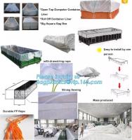 China Dry Bulk Container Liner Bags Fibc Big Bags For 20' Shipping Container, Sea Transporting Container Liner for sale