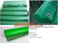 China Outdoor Large Capacity Garden Gallon Waterproof Green Lawn PE Woven Waste Bags, Reusable Yard Waste Bags for sale