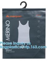 China Ring Hanger EVA Zipper Bag Hanger Hooks Packaging Bag In China Suppliers, Shirt Packaging Bags, Hanger for sale