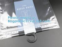 China Ring Hanger EVA Zipper Bag Hanger Hooks Packaging Bag In China Suppliers, Shirt Packaging Bags, Hanger for sale