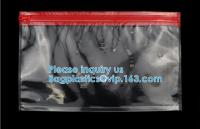 China eco-friendly, Slider Hook Hanging Zipper Bag, Slider Zipper PVC Pencil Bags, wig hair packaging bag for sale