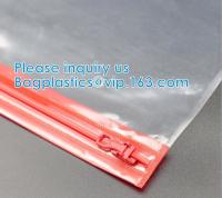 China eco-friendly, Slider Hook Hanging Zipper Bag, Slider Zipper PVC Pencil Bags, wig hair packaging bag for sale