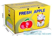China Corrugated Fruit Packing Box, Gloss Lamination, Offset Printing, Foldable Box, Flower Cone, Flowral Packaging for sale